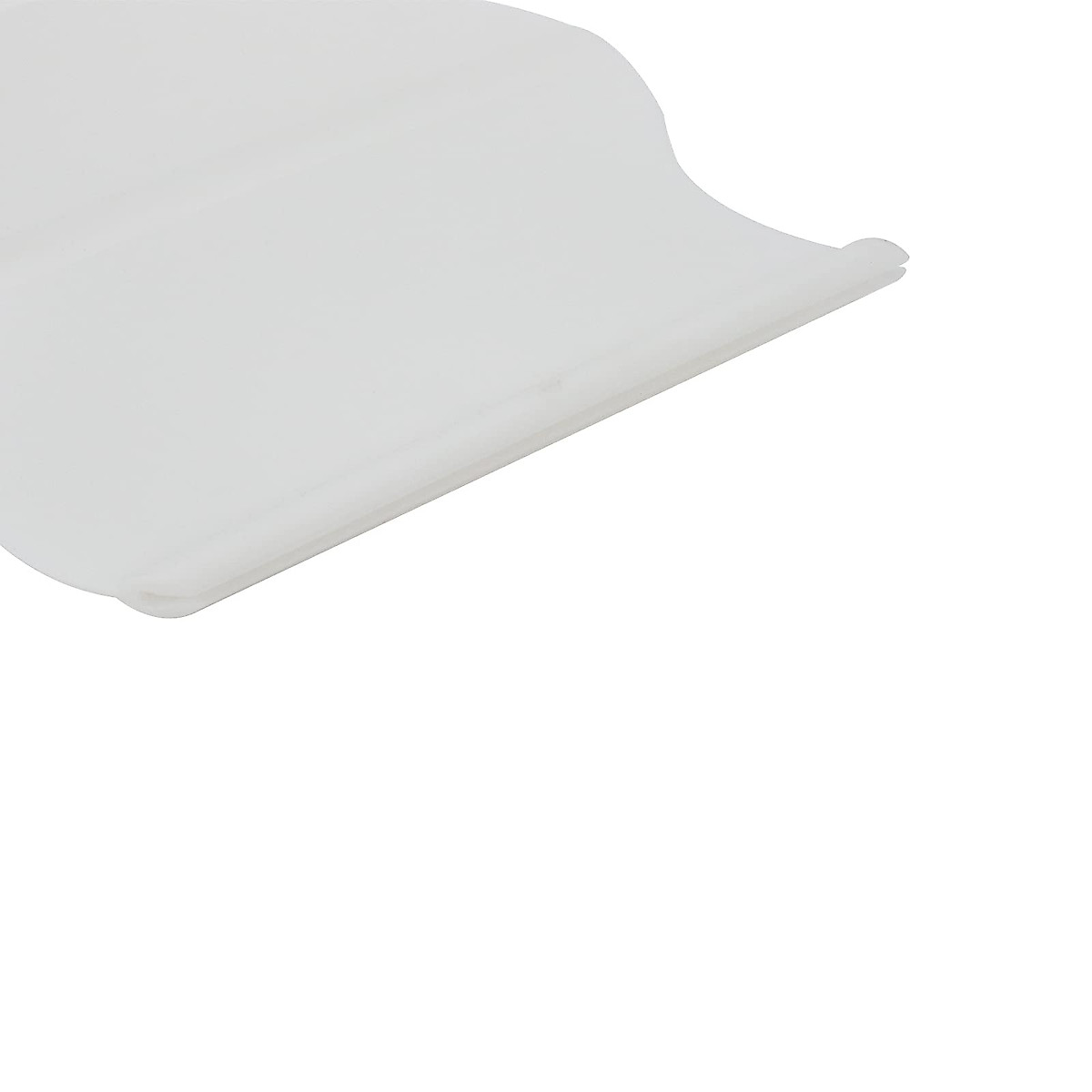 Tsnamay 20Pcs Garden Landscape Edging Borders,Flexible Lawn Edging Flower Bed Border for Arc, Oval, Circle, Heart 6.3"x5.51" White