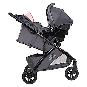 Baby Trend Tango 3 All-Terrain Stroller Travel System with Ally 35 Infant Car Seat, Ultra Pink