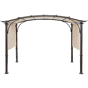 Universal Doubleton Steel Pergola Replacement Cover for Pergola Structures L-PG080PST, 85''x 208'' (Beige)