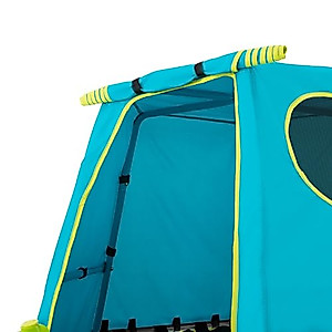 TP Toys Explorer 2 Climbing Set Jungle Gym with Platform and Tent, Blue, 850