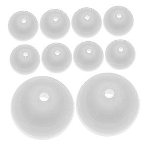 Mipcase 1set Shower Head Replacement Nozzles for Shower Outdoor Shower Nozzle Steam Shower Nozzle Shower Spray Nozzle Handheld Shower Nozzle Shower Nozzle Replacement White 10pcs