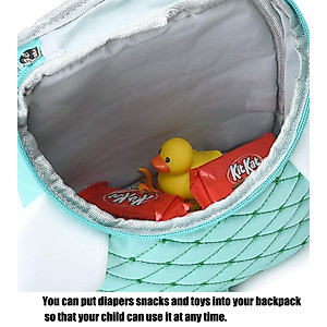 Toddler Harness Leashes - Toddler Anti-Lost Harness Backpack, Yuepin Kids Harness Children Leash Cute Owl Kids Walking Wristband Assistant Strap Belt for Parent Girls Outdoor Activity (Green)