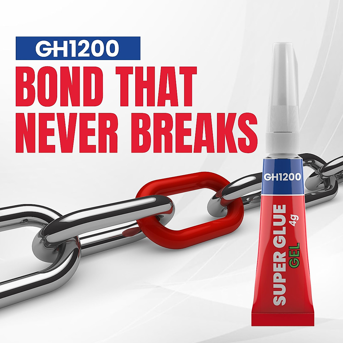 4Gx 5 Value Pack Super Glue Gel All Purpose with Anti Clog Cap. Super Fast & Strong Adhesive Superglue, Cyanoacrylate Glue for DIY Crafts and Many More