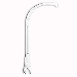 HLEEDUO DIY 23 inches Baby Crib Mobile arm,Mobile arm for Crib,Nursery Mobile arm，Baby Mobile Hanger,The Claw Part of The mmobile arm can be Swung up and Down by 30°.