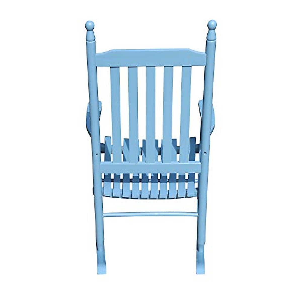 Wooden Porch Rocker Chair Blue