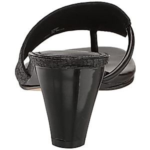 Donald Pliner Women's Heeled Sandal, Black, 7.5