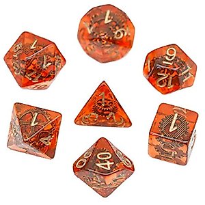 Steampunk Gear DND Dice Set for Dungeons and Dragons Gifts, D&D, D and D, Pathfinder, Accessories, D20, Polyhedral, Resin Dice, Metal, Dice Tray, Tower, Bag, Box