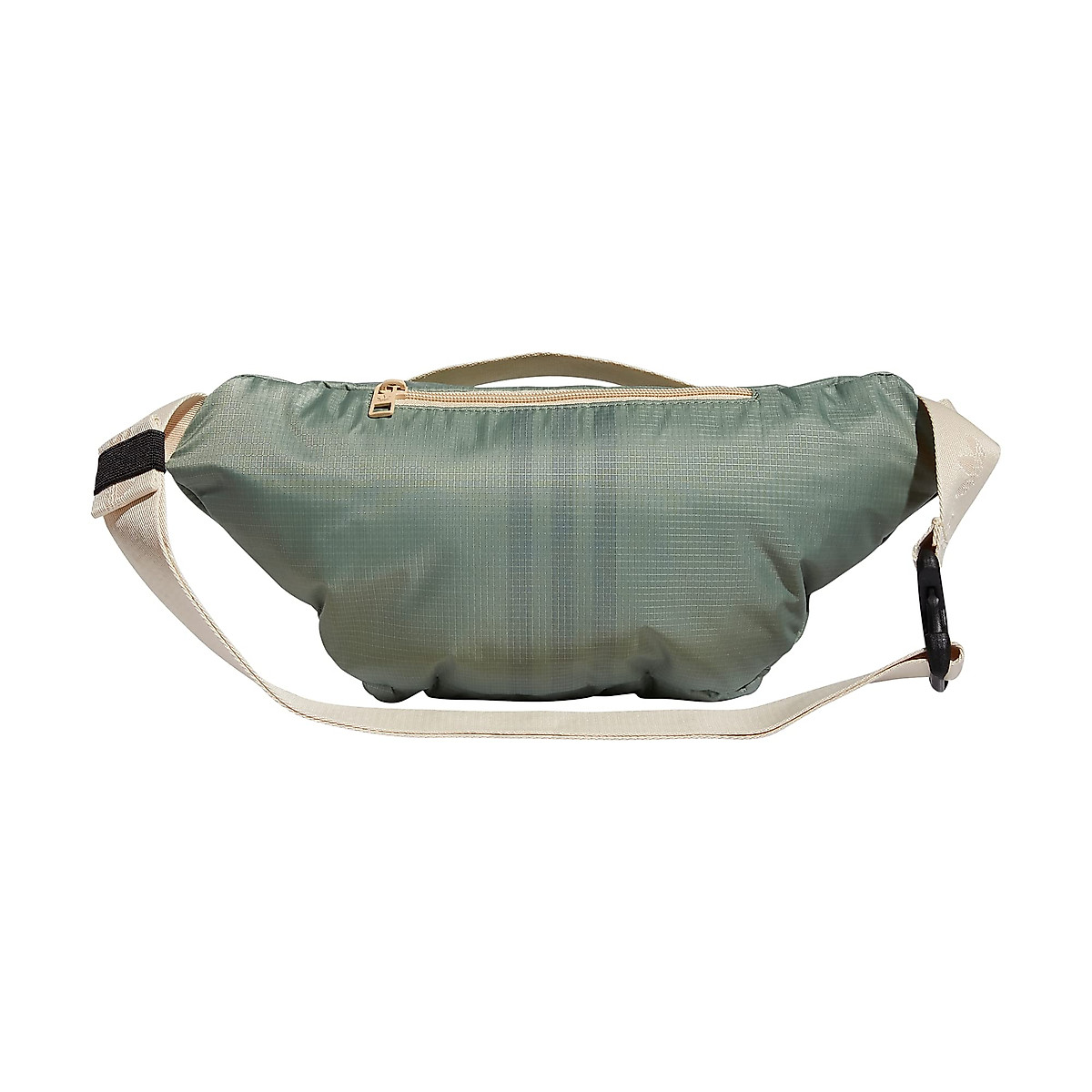 adidas Originals Sport Hip Pack/Small Travel Bag, Silver Green/Sand Strata Beige, One Size