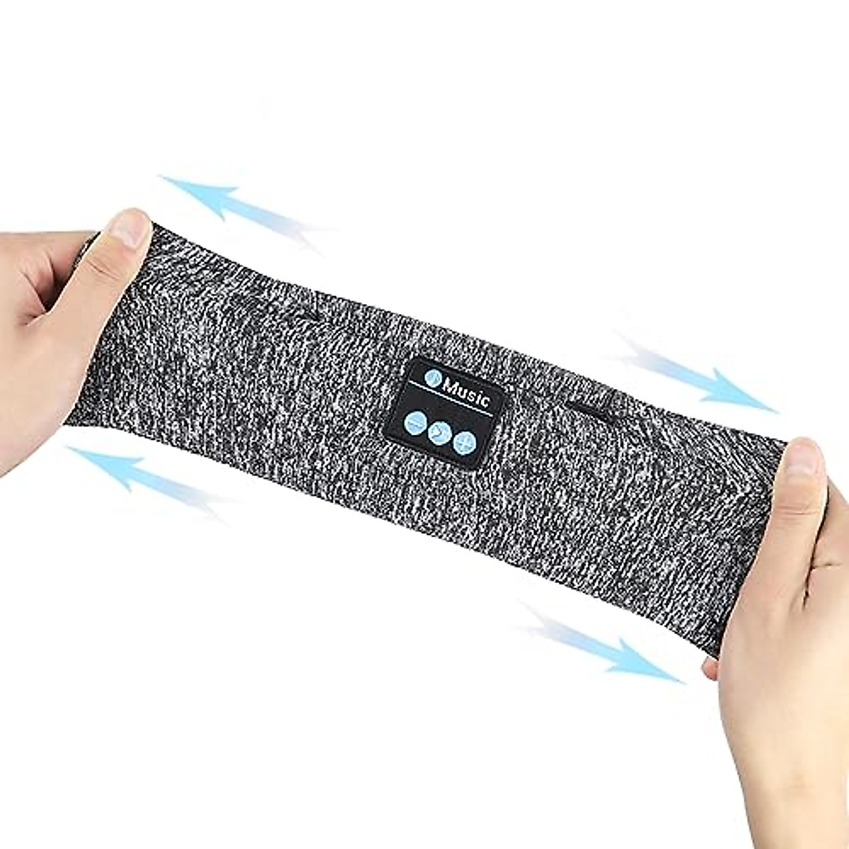 Headband Headphones Bluetooth Noise Cancelling for Side Bluetooth Headphones Stereo Speakers-Sports Wireless Earphones Upgrade Version