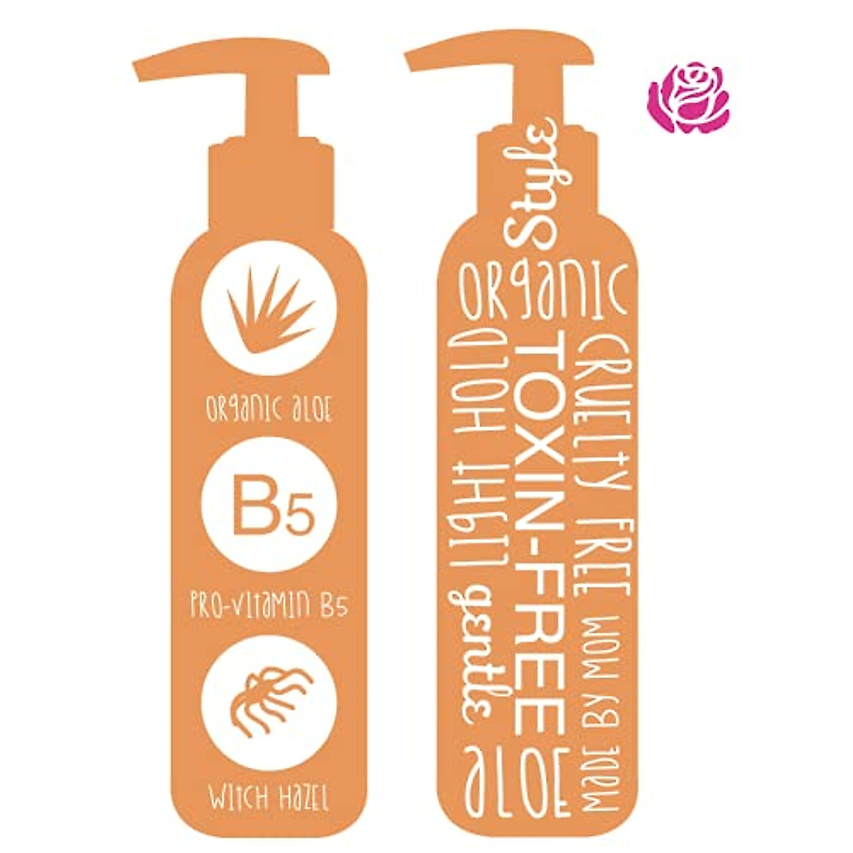 Hair Gel for Kids | Light Hold | Chemical Free | Made with Organic Aloe Vera and Vitamins | Safe on Babies, Toddlers, Men and Women | Always Paraben, Sulfate & Fragrance Free | Made in USA (1 Unit)