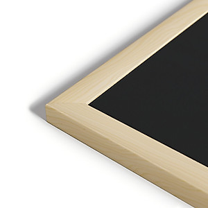 U Brands Chalkboard, 17 x 23 Inches, Birch Wood Frame (310U00-01)