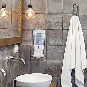 Cabilock 1Pc Water Tray soap Dispenser Wall Mount Hand Dispenser Tray soap Spray drip Tray Wall Foam Wall Mount drip Catcher soap Dispenser drip Catcher bark Makeup White Hand use Plastic