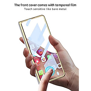 SHIEID Samsung Z Fold 3 Case with S Pen Holder, Galaxy Fold 3 Case Exculsive Custom Pen Slot Slide Phone Case Compatible with Samsung Galaxy Z Fold 3 5G, Carbon Fiber Pattern