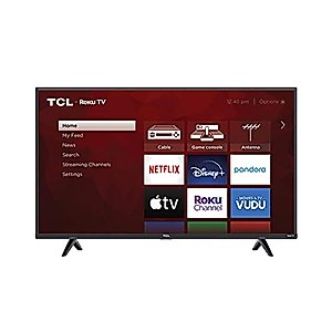 TCL 32" Class 720P HD LED Roku Smart TV 3 Series 32S331 (Renewed) (32", 32S331)