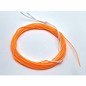 Tapered PVC Floating Tenkara Line (Light Weight with a Stiff Mono-core) (Acid Blue, 12ft Length)