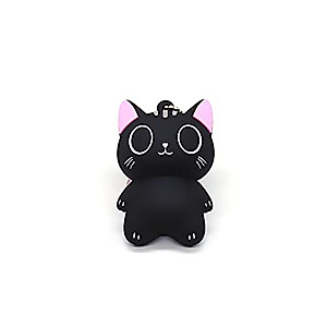 SUNJIANG Cute USB Flash Drive Cat Pen Drive Cartoon Pendrive Memory Stick Cute USB Stick Date Storage Thumb Drive for Kids USB 2.0 (32GB, Cat)