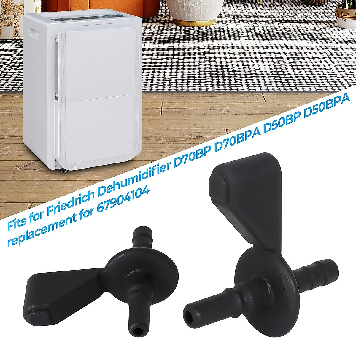 Motorparty Pump Hose Connector for Friedrich Dehumidifier D70BPA D50BP D50BPA, Replacement for 67904104, 3D Printed & PLA Material