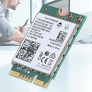 Wireless WiFi Card for Intel 9560AC NGW, 1730Mbps 2.4G/5G Dual Band Bluetooth 5.0 Network Card for Samsung/Dell/Sony/ACER/ISUS/MSI/Clevo/Terransforce/Hasee