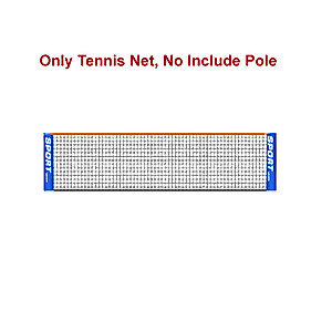 Ragyzity Badminton Pickleball Net, Polyester Badminton Net Replacement, Kids Adult Volleyball Training Net for Tennis, Volleyball, Only Tennis Net,No Include Pole (3.1m)