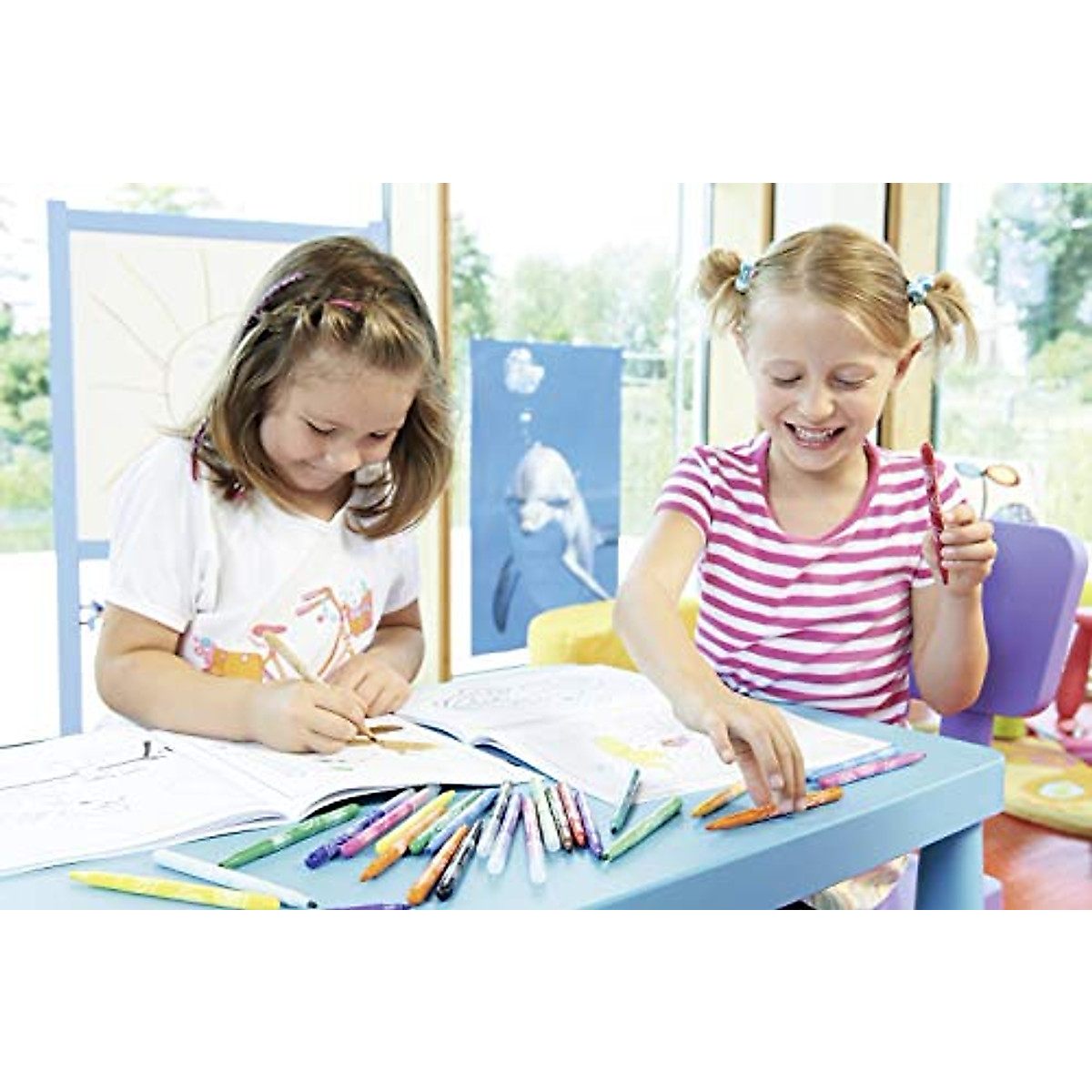 Stabilo 015187 Power Wallet Coloring Pens , Set of 24 , Multicolored