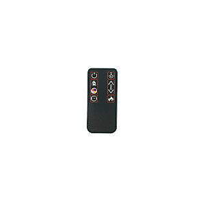 Remote Control for Real Flame 5010E-GRY 4199 4099 1290E-W G1200E-W G1200E-B 7100E-BW 4130E-W 5910E-W Electric Fireplace Infrared Quartz Space Heater