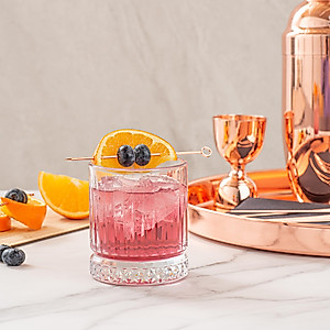 Restaurantware 4.5-inch Stainless Steel Cocktail and Martini Picks: Perfect for Professional Bars or At Home Use - Copper Plated Skewer For Fruit or Olive Garnishes - 10ct Toothpicks