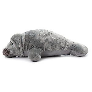 The Petting Zoo Conservation Manatee Stuffed Animal Plushie, Gifts for Kids, Ocean Animals, Manatee Plush Toy 18 Inches