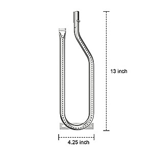 AJinTeby Grill Burner Tube Replacement Parts for Cuisinart CGG-306 Cuisinart Propane Tabletop Grill Accessories