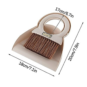 Broom with Dustpan Combo Set Multifunctional Household Kitchen Garbage Shovel Dustpan Set Broom Set Dust Pan and Broom Set Cleaning Tools Apartment Home Essentials