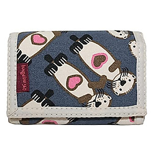 bungalow 360 Trifold Vegan Wallet (Sea Otter)
