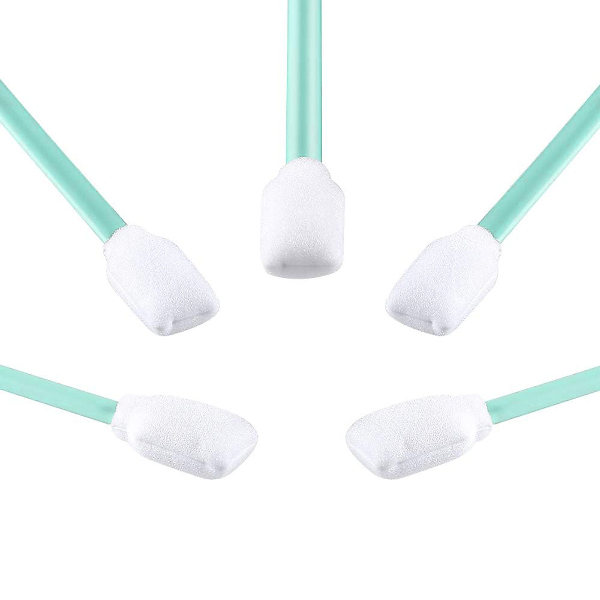 100pc 5.11" Square Rectangle Foam Cleaning Swab Sticks for Solvent Format Inkjet Printer Roland Optical Equipment