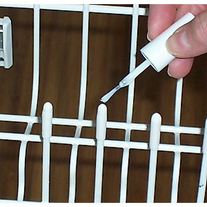 Uber Goop WHITE Dishwasher Rack Paint & Glue (bottle only)