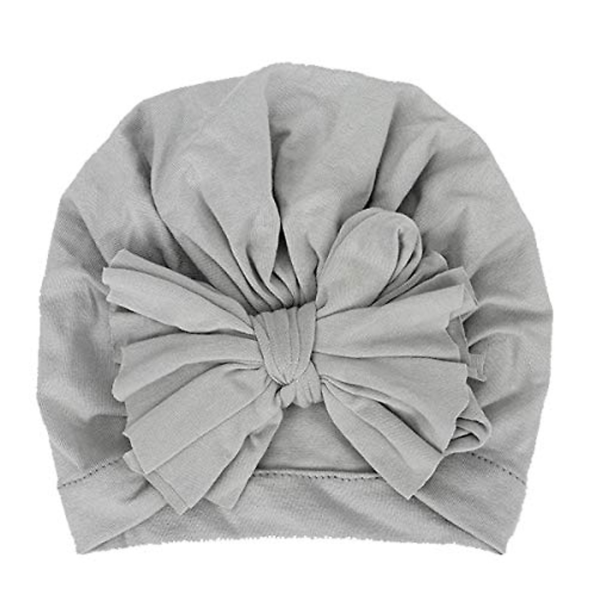 Newborn Baby Cotton Cloth Turban Toddler Rabbit Hospital Hat Ear Hat Kids Set Baby Cap (MN18)