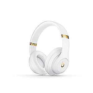 Replacement Ear Pads Cushions, Earpads Cover Compatible with Beats Studio 2 Wireless Wired and Studio 3 Over Ear Headphones 1 Pair (White)