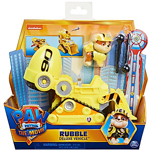 Spin Master 6061908 PAW Patrol The Movie Rubble's Deluxe Vehicle Toy