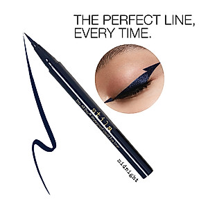 stila Stay All Day Waterproof Liquid Eye Liner, Midnight (Deep Blue)