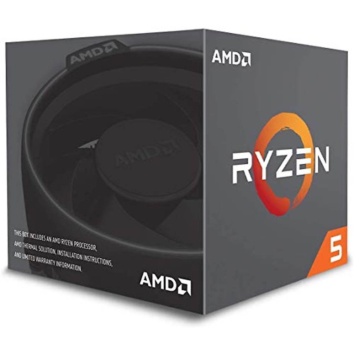AMD YD150XBBAEBOX Ryzen 5 1500X Processor with Wraith Spire Cooler