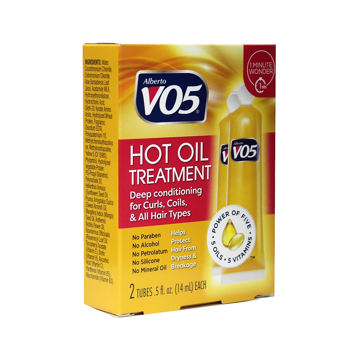 VO5 Hot Oil Therapy Moisturizing Treatment 2 ea