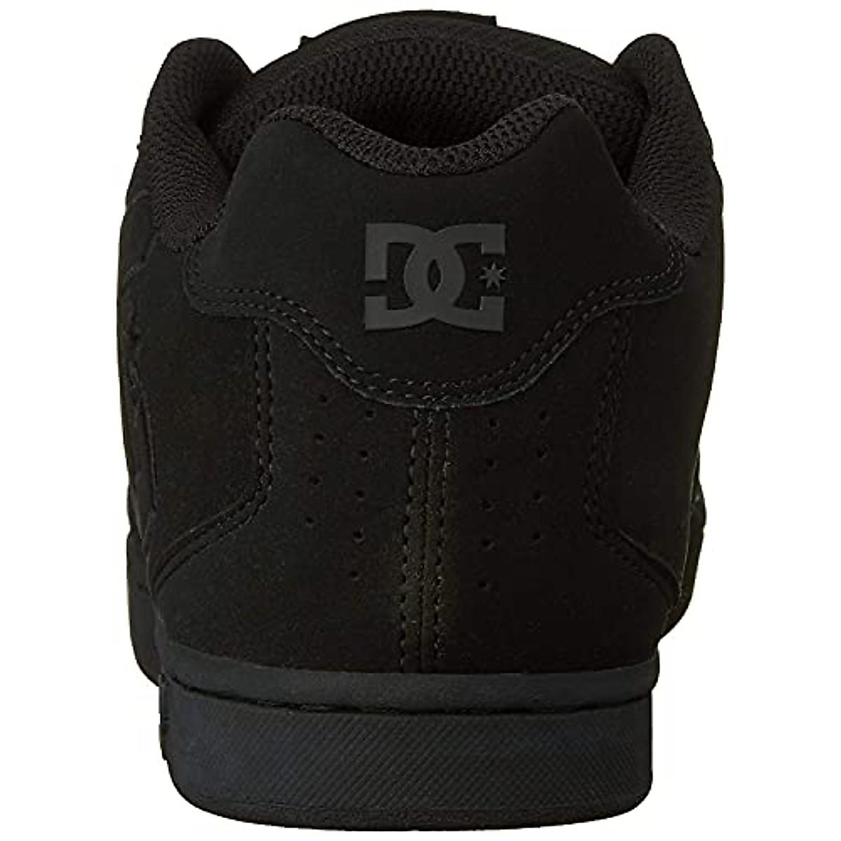 DC mens Net Skate Shoe, Black/Black/Black, 9 US