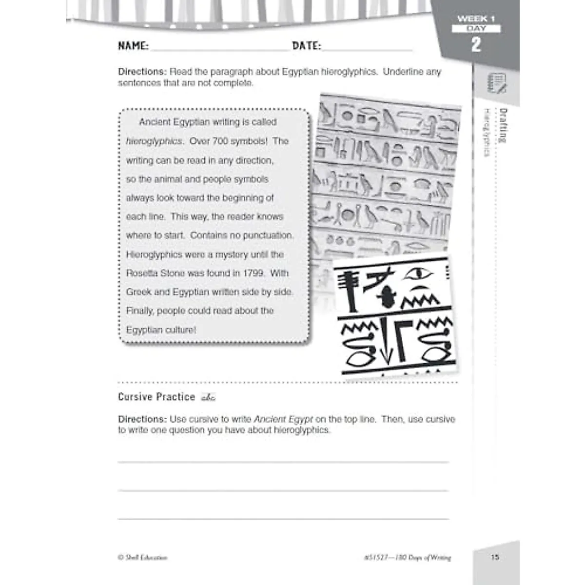 180 Days of Writing for Fourth Grade - An Easy-to-Use Fourth Grade Writing Workbook to Practice and Improve Writing Skills (180 Days of Practice)