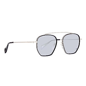 T-Charge – Geometric Polarized Sunglasses – Dark Glasses for Men, Nylon Lenses, Lightweight, Versatile Use, Lens for Sun Protection, Elegant & Sophisticated, Modern Design