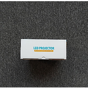 Mini Projector, Nasin Video Projector 1080P Supported Portable Outdoor Movie Projector Home Theater Projector Compatible with TV Stick/iOS/Android Phone/Laptop, HDMI/USB