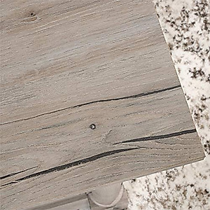 Sauder 424811 Palladia L-Desk, Split Oak Finish