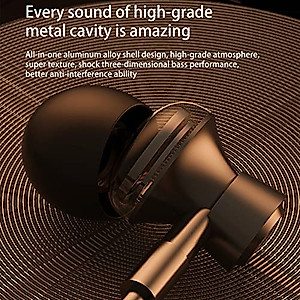 Wireless Bluetooth 5.3 Hanging Earphone - Digital Stereo Earbuds Waterproof,HiFi Sound Quality,Water-Resist Noise-Canceling Long Life Can Talk Multi-Function Sports Earbuds,for iOS Android (Black)