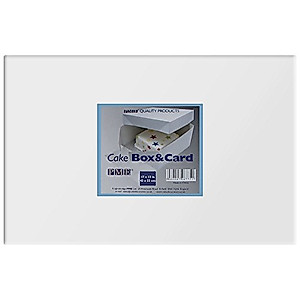 PME CBO904 Oblong Cake Box 17 x 13-Inch / 43 x 33 cm, White
