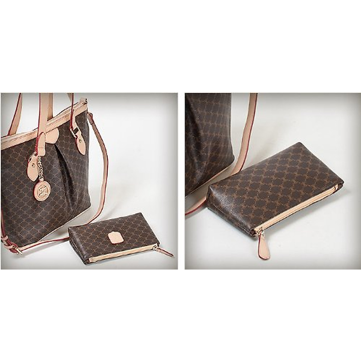 Violett-Handbags Cosmetic Pouch S745 (beige)