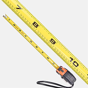 LICHAMP Tape Measure 12 ft, 8 Pack Bulk Easy Read Measuring Tape Retractable with Fractions 1/8, Measurement Tape 12-Foot by 1/2-Inch