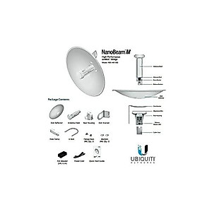 Ubiquiti Networks Pbe-M5-300 5ghz Powerbeam Airmax