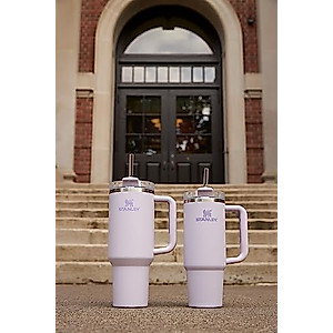 Stanley Quencher H2.0 FlowState Stainless Steel Vacuum Insulated Tumbler with Lid and Straw for Water, Iced Tea or Coffee, Smoothie and More, Orchid, 30 oz