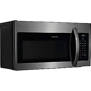 Frigidaire FFMV1846VD 30" Over the Range Microwave Oven; 1.8 cu. ft. Capacity, 1000 Cooking Watts, 300 CFM, 10 Power Levels, One-Touch Options, Interior Microwave LED Lighting, Black Stainless Steel